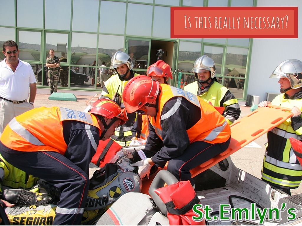 JC: Self extrication vs. assisted extrication. St.Emlyn's