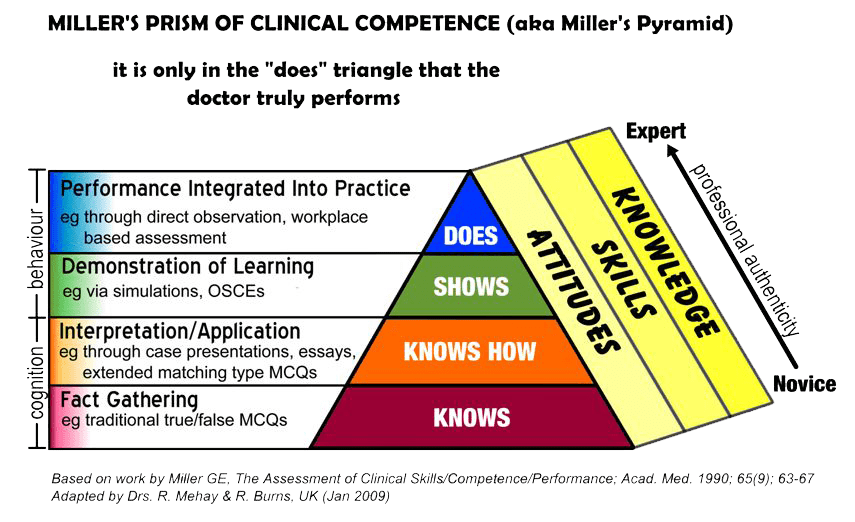 Educational theories you must know. Miller's pyramid. St.Emlyn's • St ...