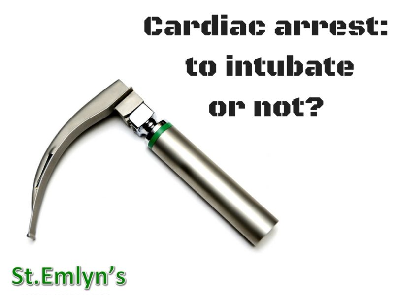 endotracheal intubation Archives • St.Emlyn's