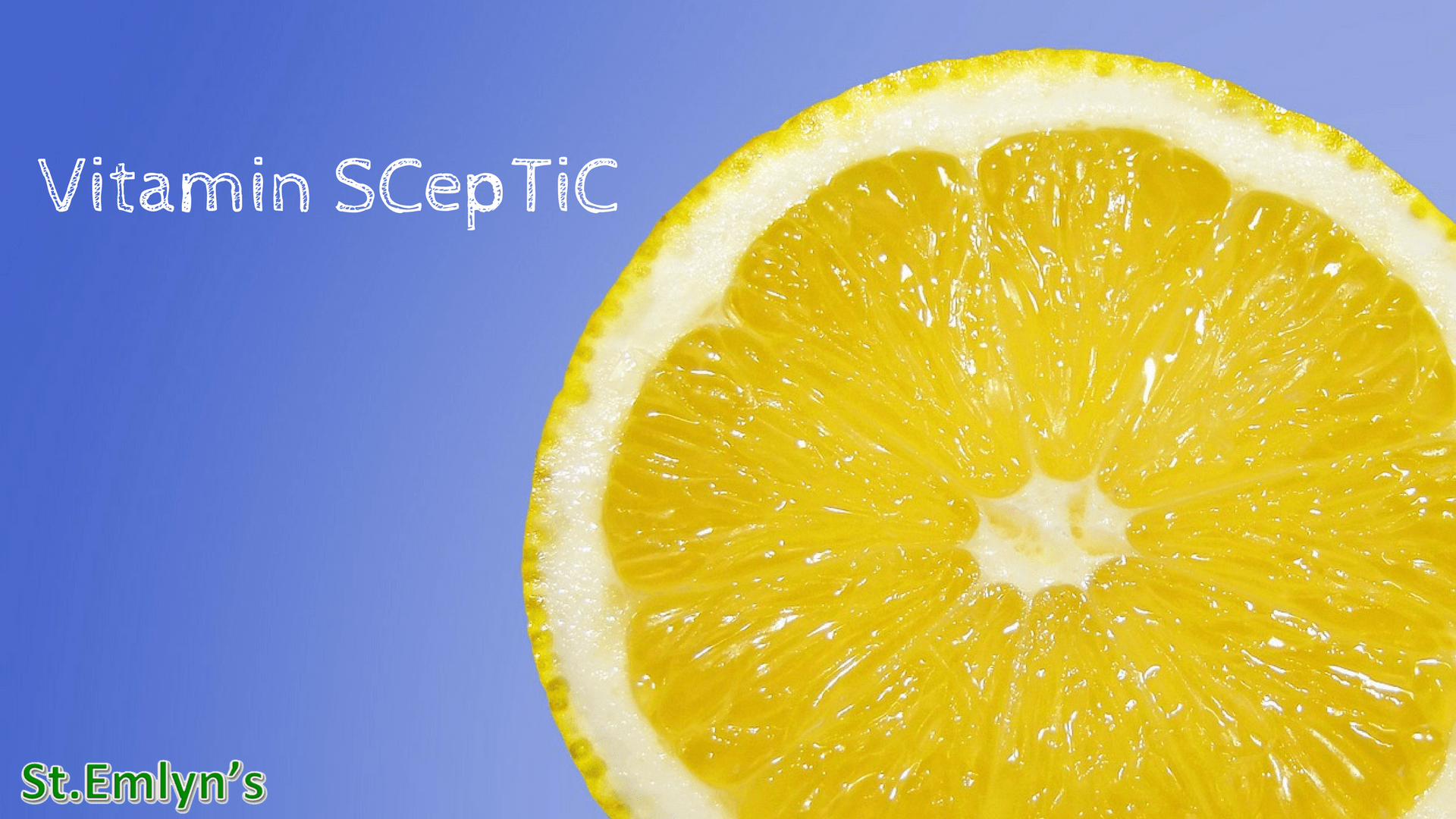 JC: Vitamin SCepTiC?