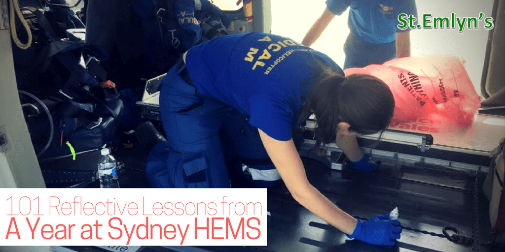 101 Reflective Lessons from a Year with Sydney HEMS. Part Five: Leadership