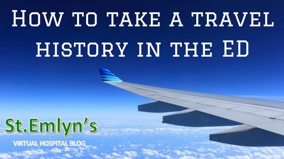Taking a travel history in the ED by StEmlyns