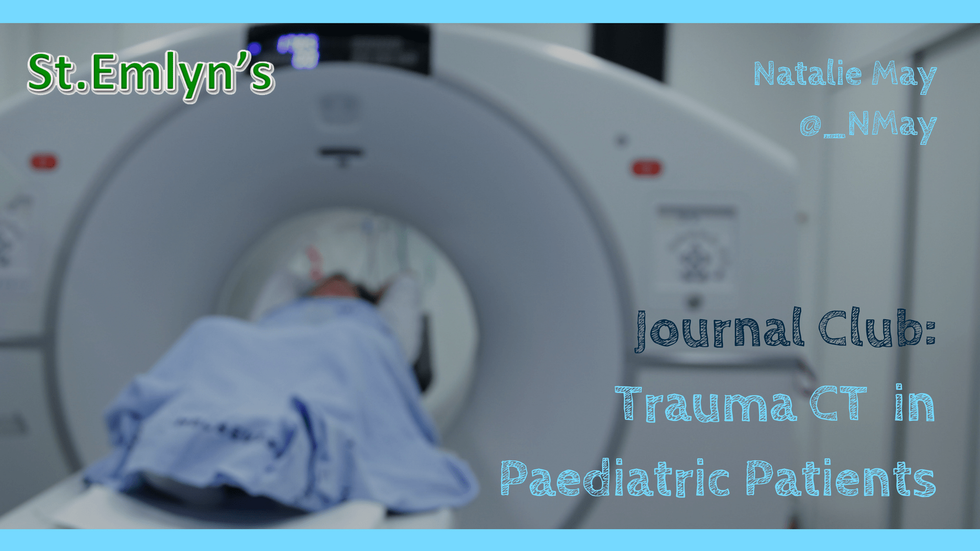 Journal Club - Trauma CT in Paediatric Patients