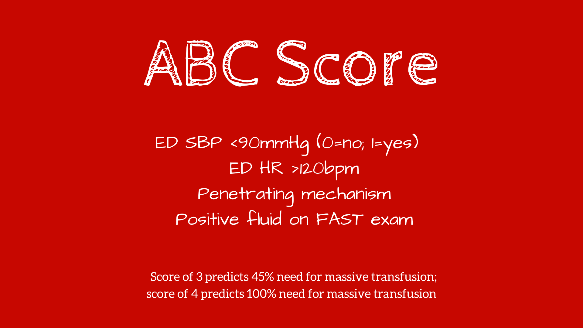 Everything old is new again – whole blood in the trauma bay - St Emlyn ...