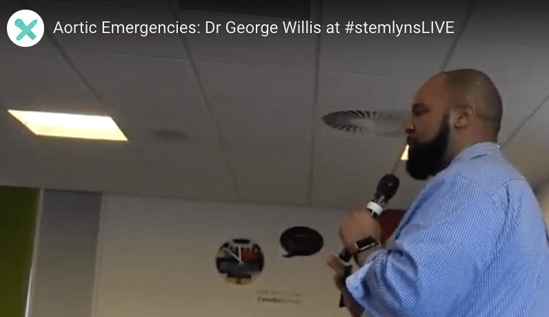 Aortic Emergencies with George Willis at #stemlynsLIVE