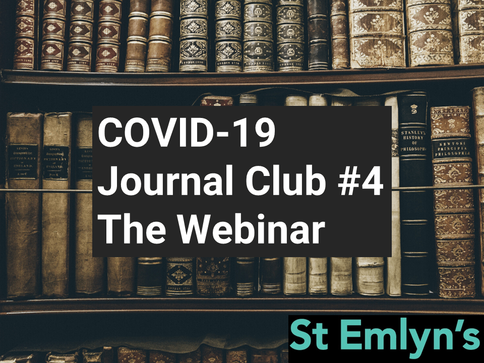 COVID-19: Journal Club #4 - The Webinar