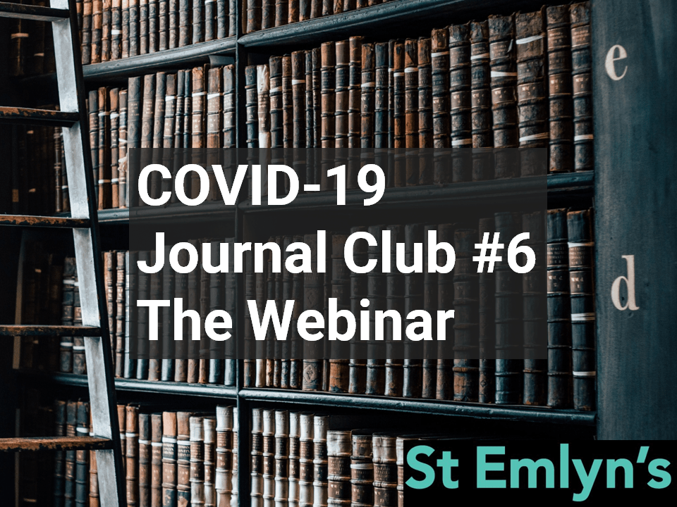 COVID-19 Journal Club #6 The Webinar