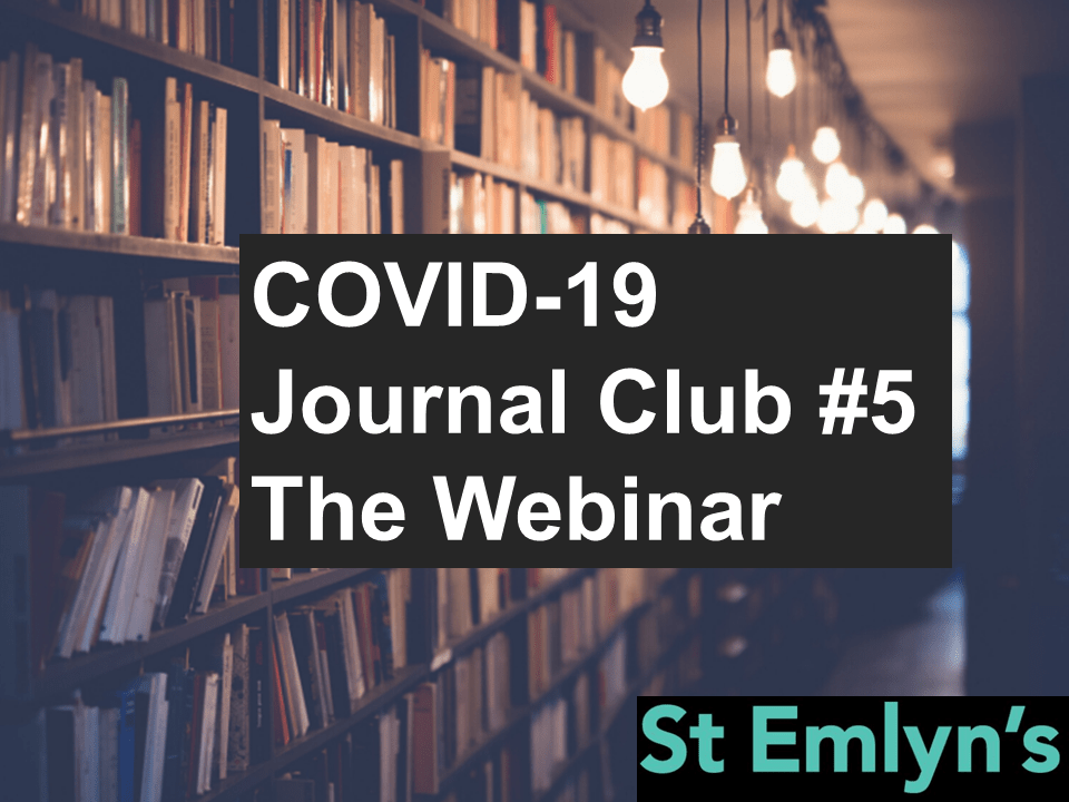 COVID-19 Journal Club #5 The Webinar