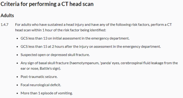 Lesson Plan - Head Injury • St Emlyn's
