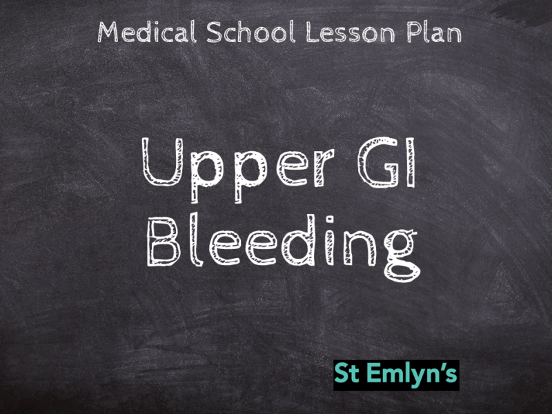 Medical School Lesson Plan Library • St Emlyn's