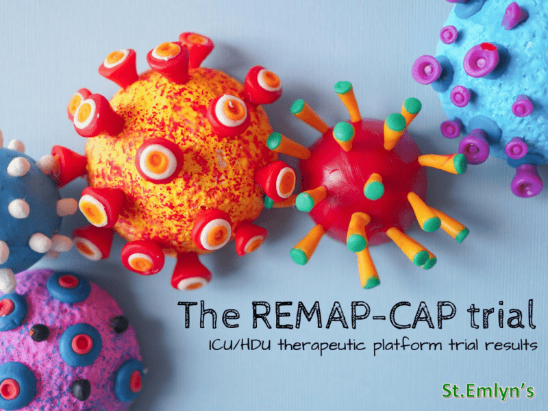 The 'Roid' to Recovery? REMAP-CAP @ St Emlyn's • St Emlyn's
