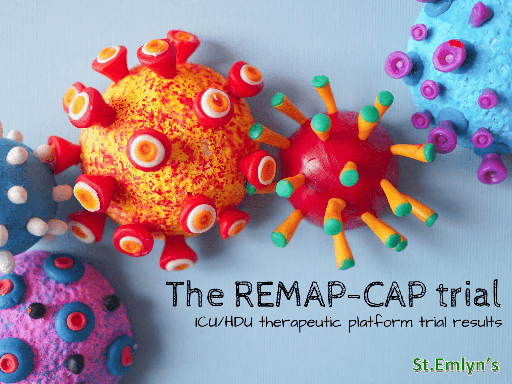 The 'Roid' to Recovery? REMAP-CAP @ St Emlyn's