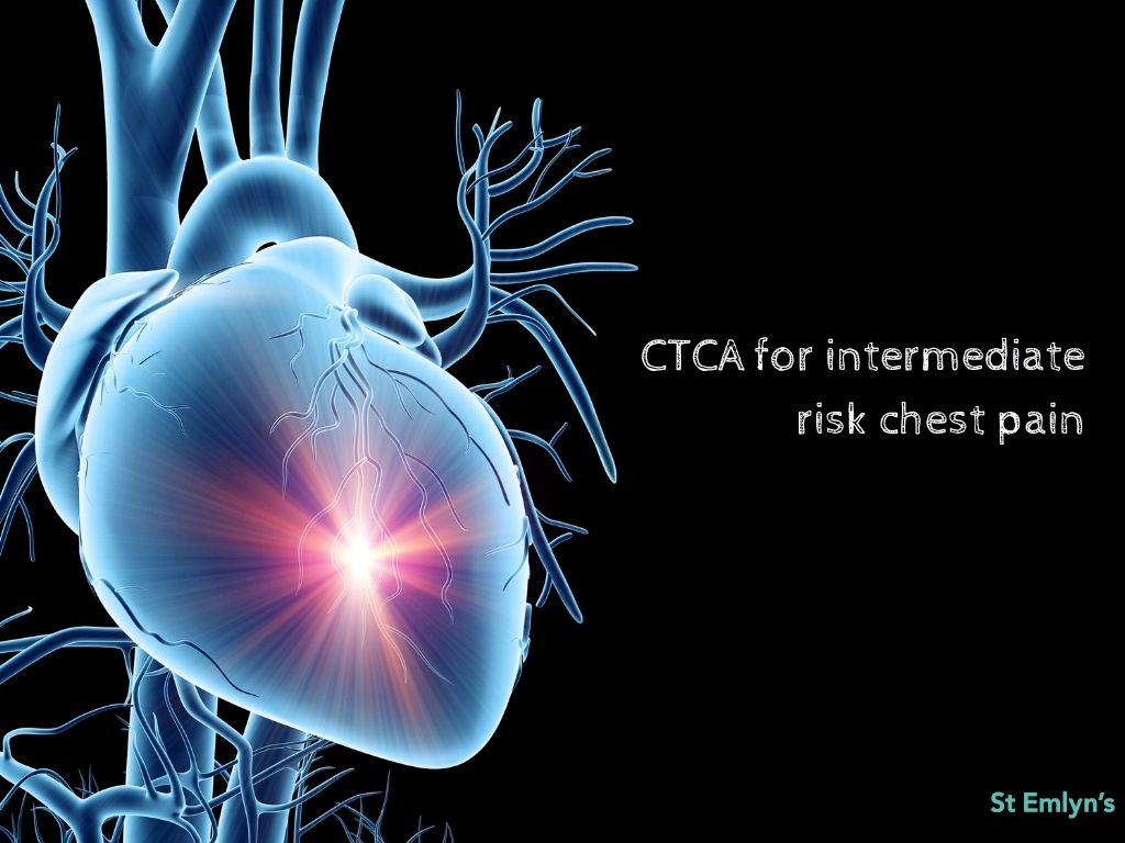 JC: CTCA for cardiac chest pain in the ED. St Emlyn's