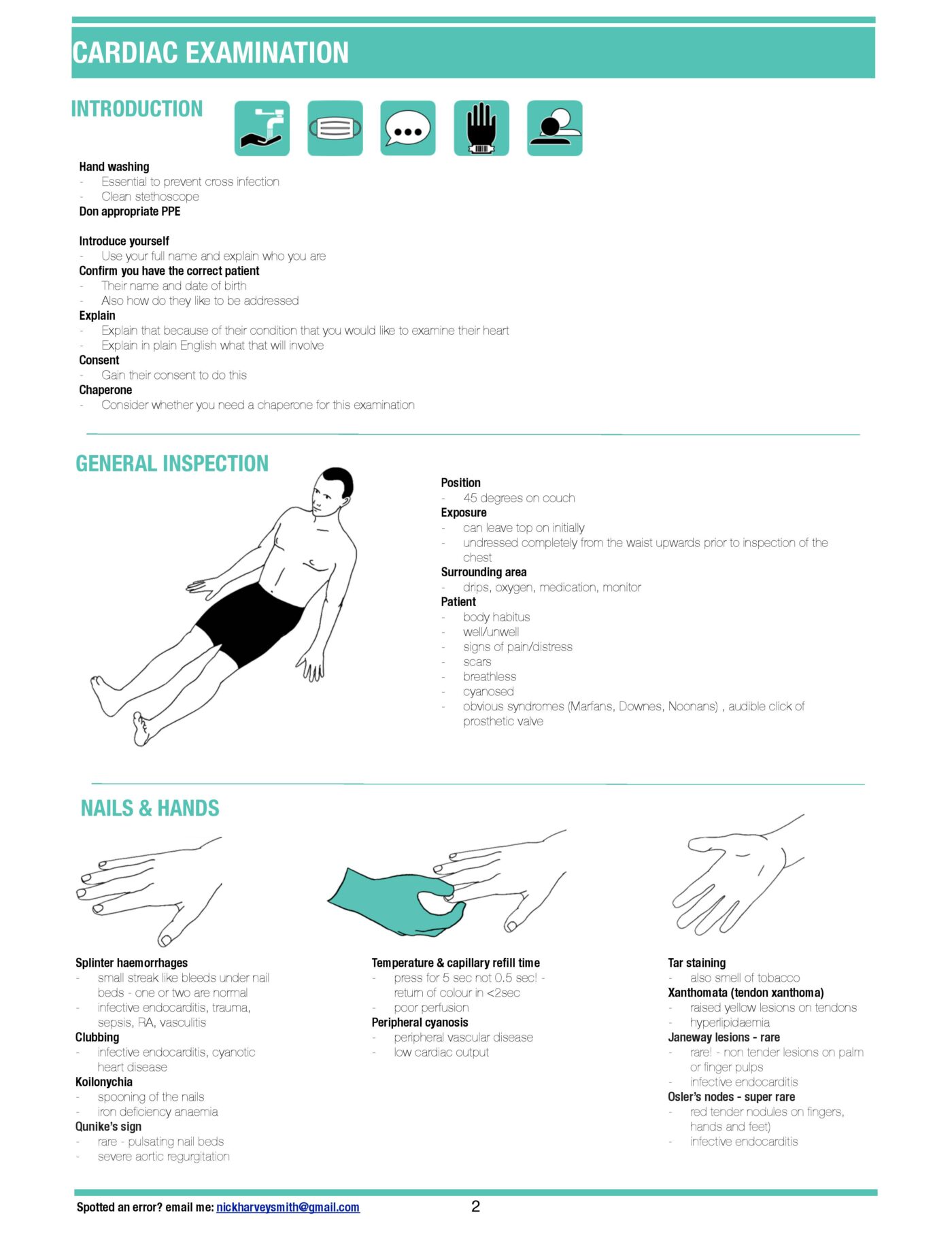MLA Revision Guide • System Based CPSA Stations • St Emlyn's