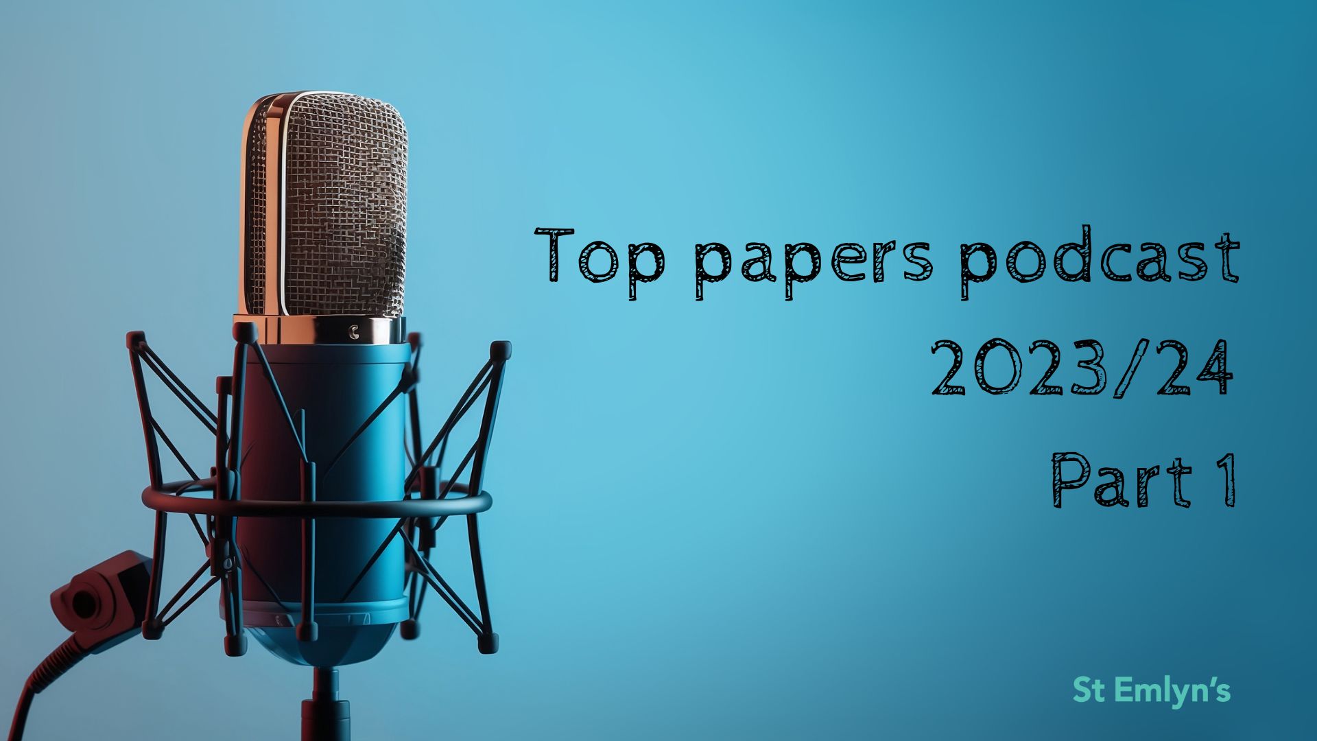 Podcast - Top papers 2023/24. Part 1
