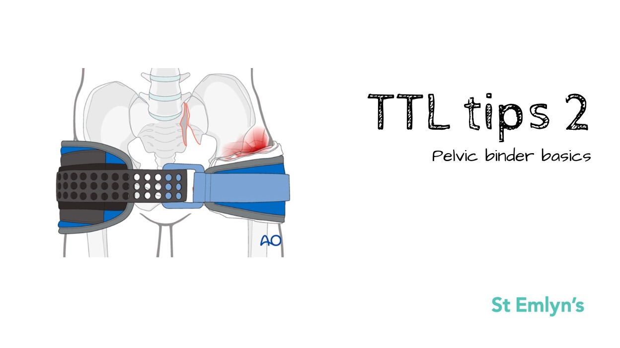 TTL tips 2: Get the best from your pelvic binders!